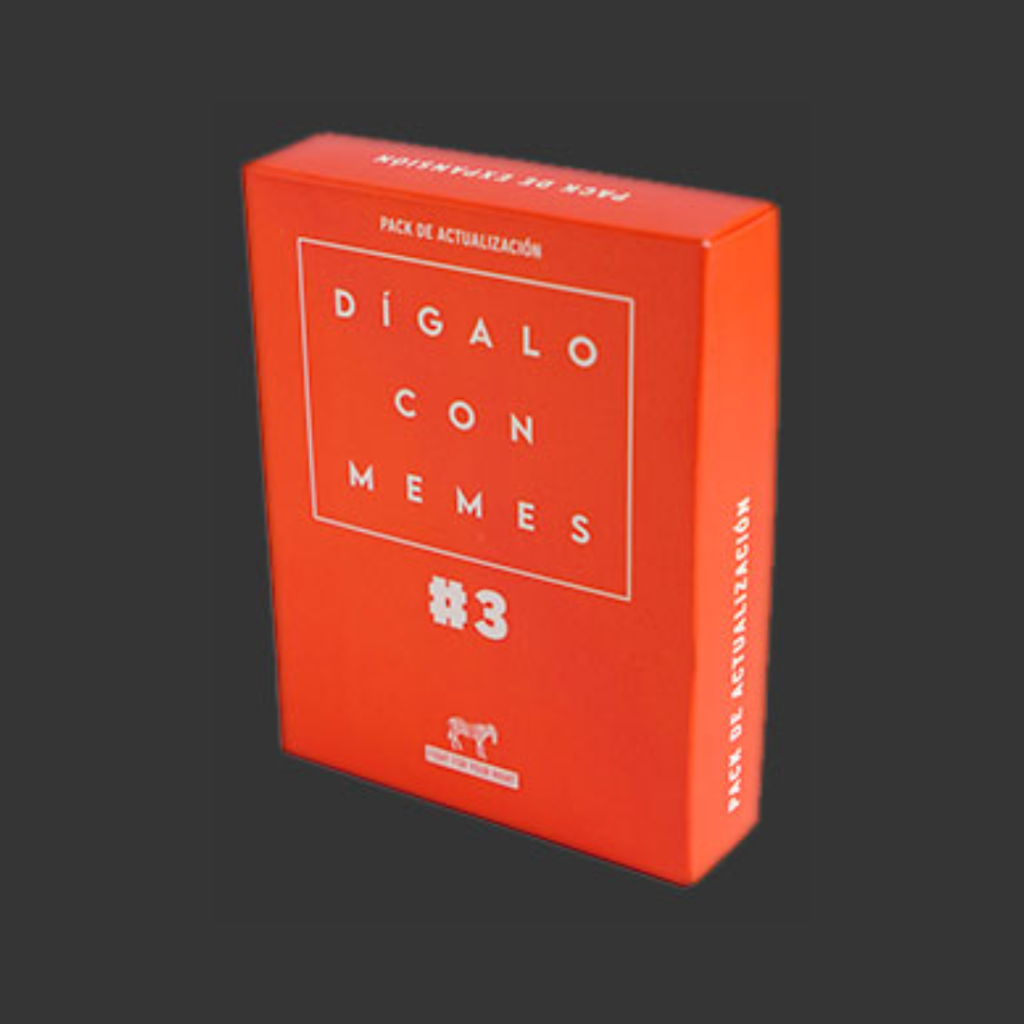 Pack de Expansión #3 – Dígalo con Memes – Casa Fight – Internacional